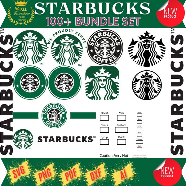 Starbucks Svg - Etsy