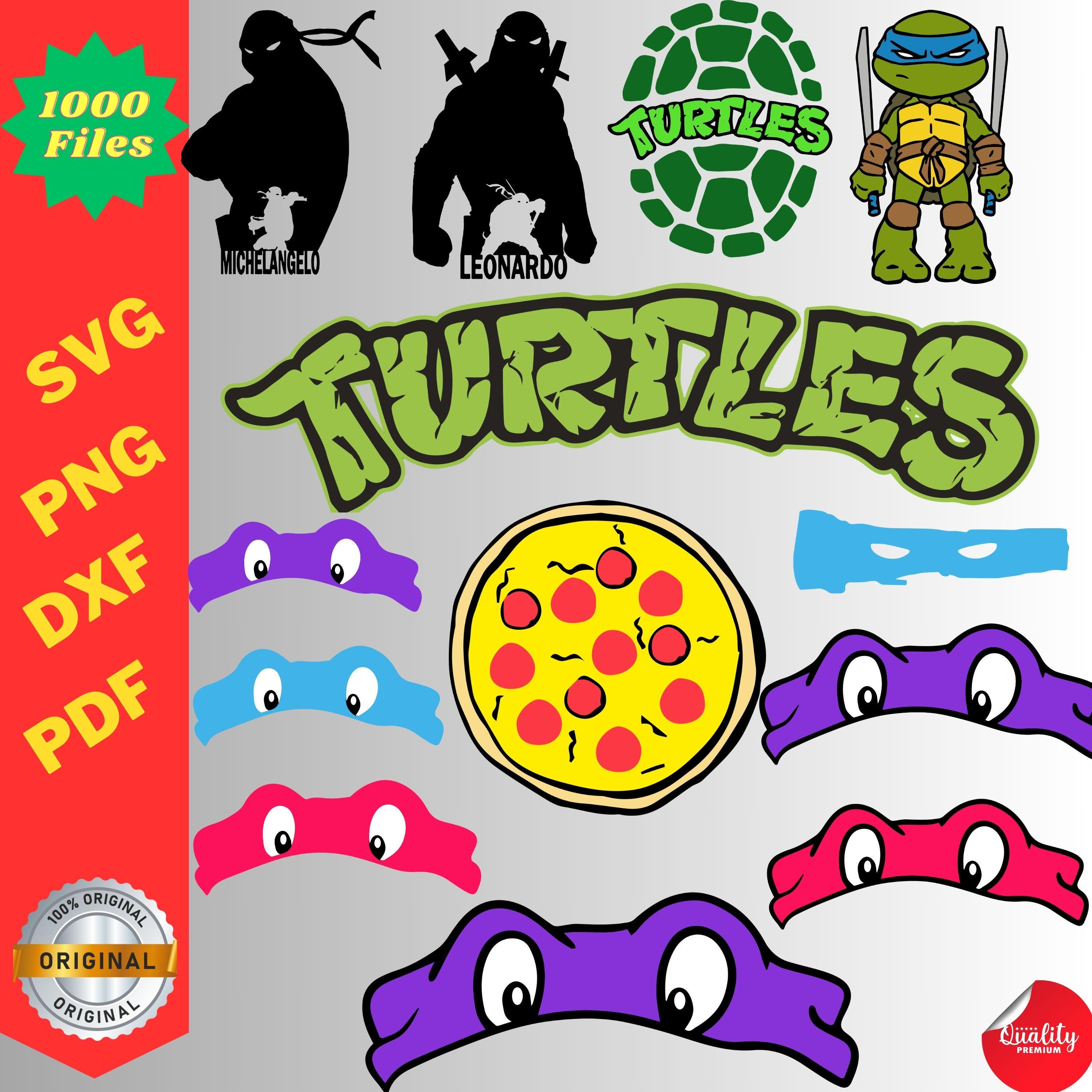 Ninja Turtles Svg Bundle | 1000+ Svg Png Pdf Dxf Files | Digital ...