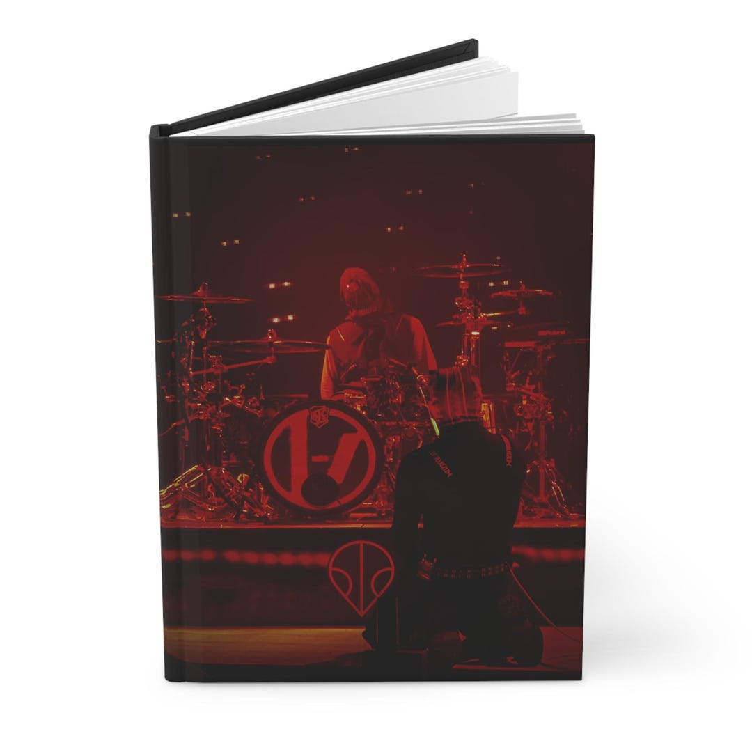 Twenty One Pilots Hard Cover Journal, Josh Dun, Tyler Joseph, Breach ...