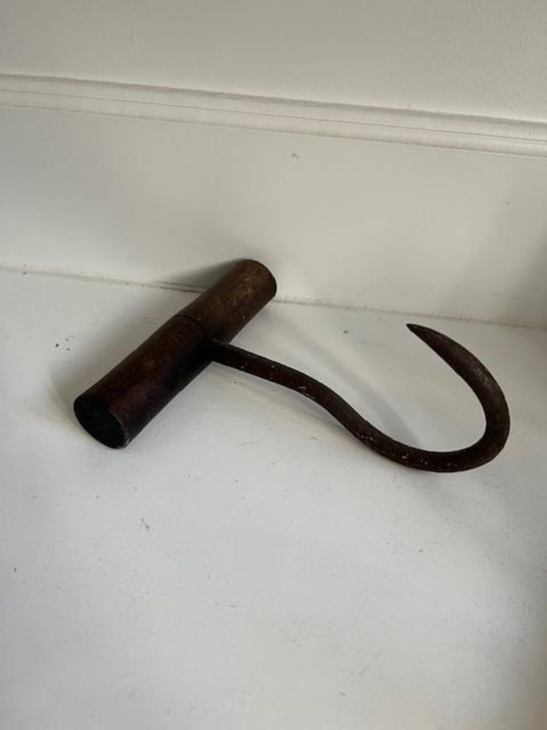 Hay Straw Bale Hook With Wood Handle Farm Tool - Etsy