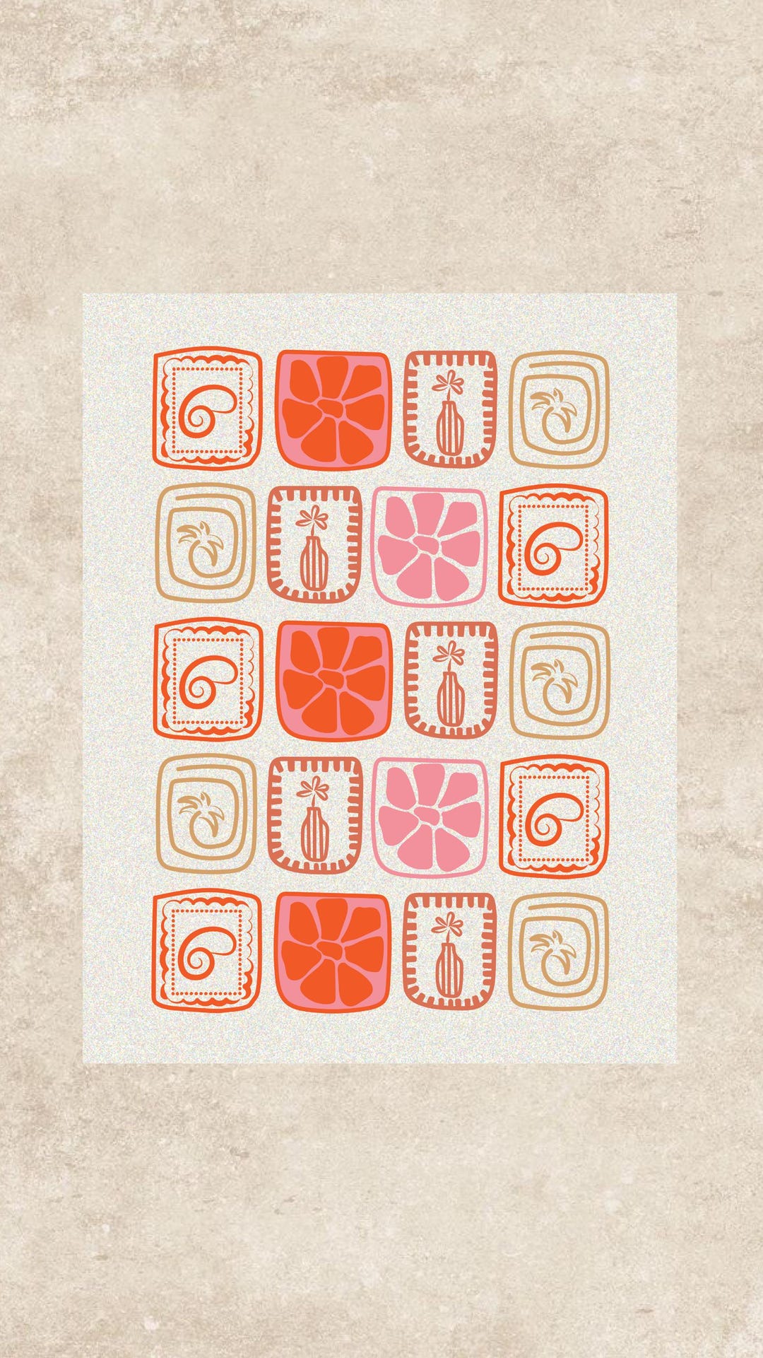 Beach Motifs Digital Print - Etsy
