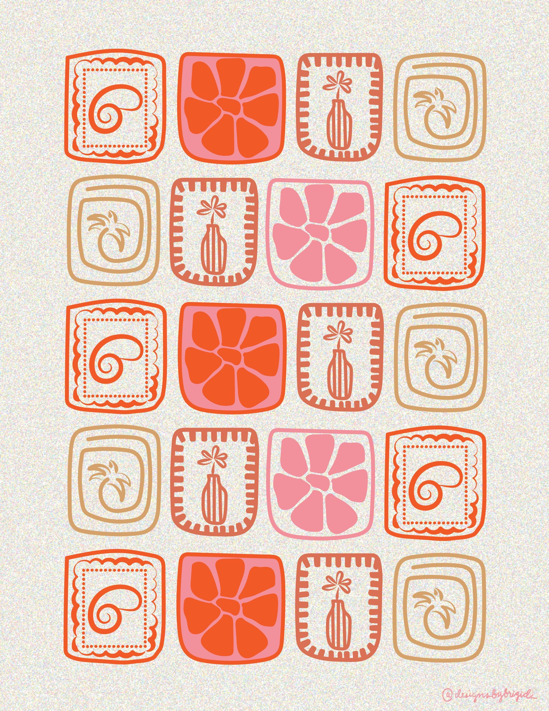 Beach Motifs Digital Print - Etsy