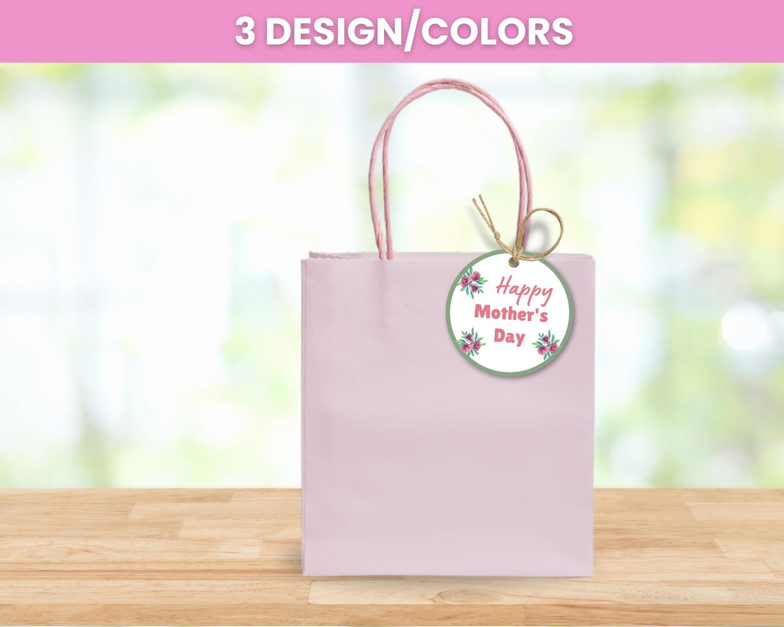 Happy Mothers Day Gift Tag Printable | Unique Gift Tag for Mom | Custom ...