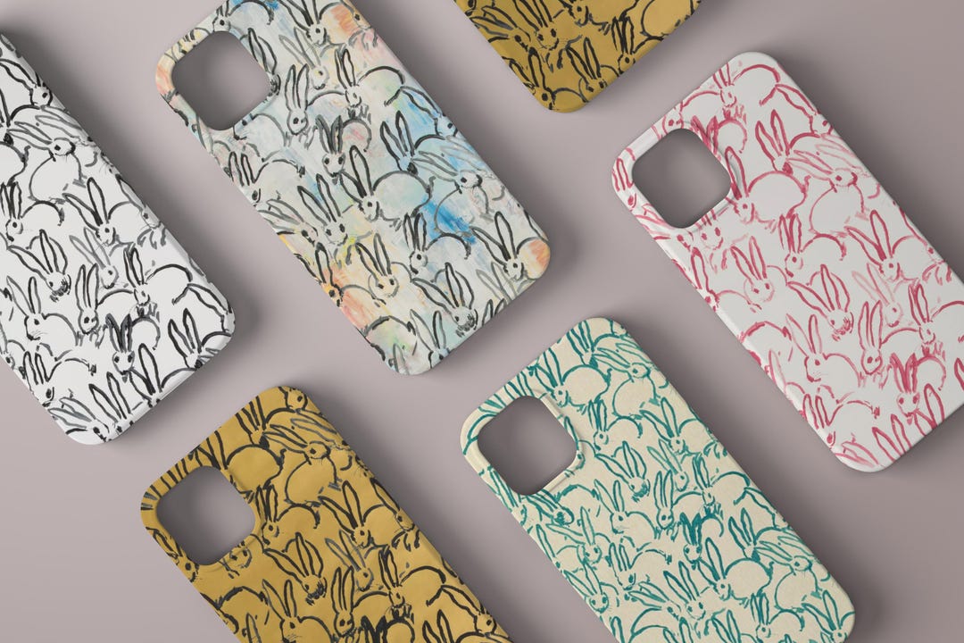 Adorable Rabbit Phone Case - Cute Rabbit - Bunny Phone Case iPhone 16 ...