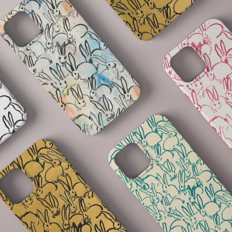 Bunny iPhone Case - Etsy