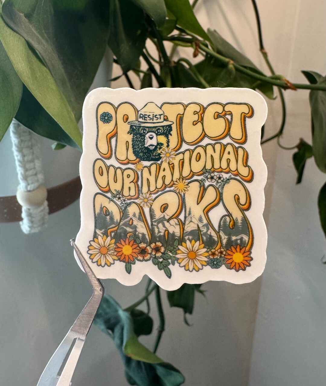 Protect Our National Parks Sticker, National Parks Protection ...