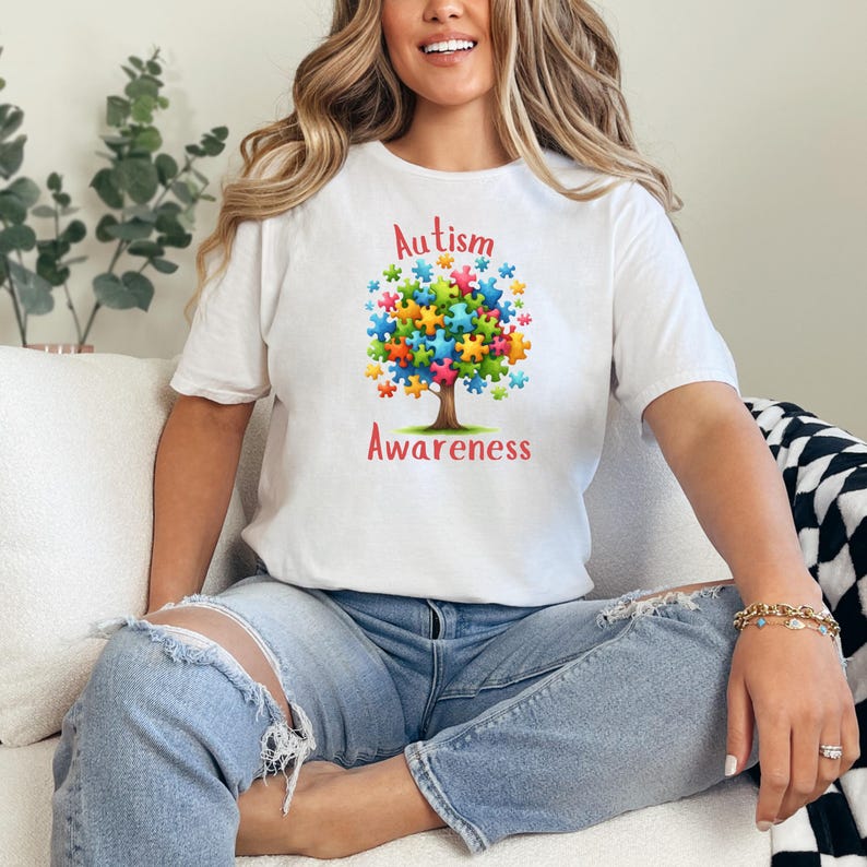 Autism Png, Autism Puzzle Tree Png, Autism Awareness, Autism Awareness ...