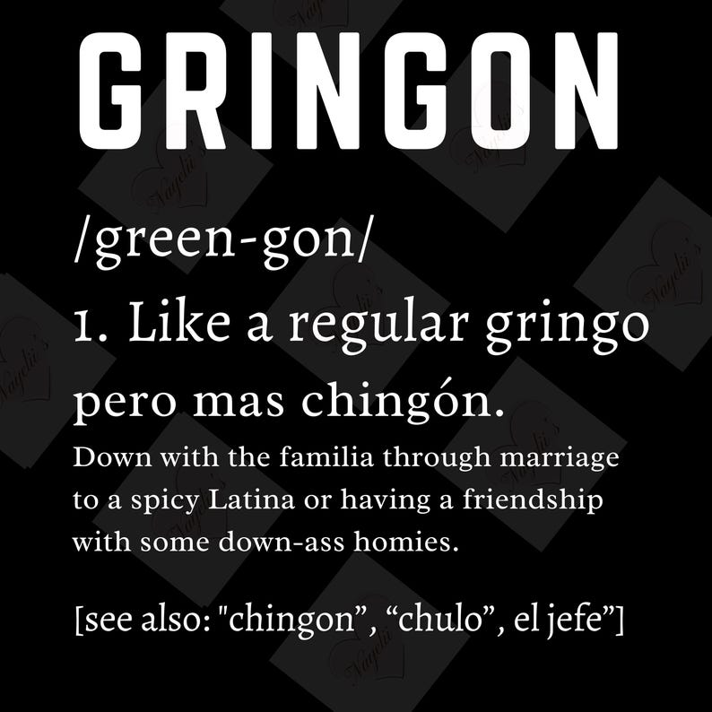 Gringon PNG, El Gringo Black and White Png, Digital Download ...