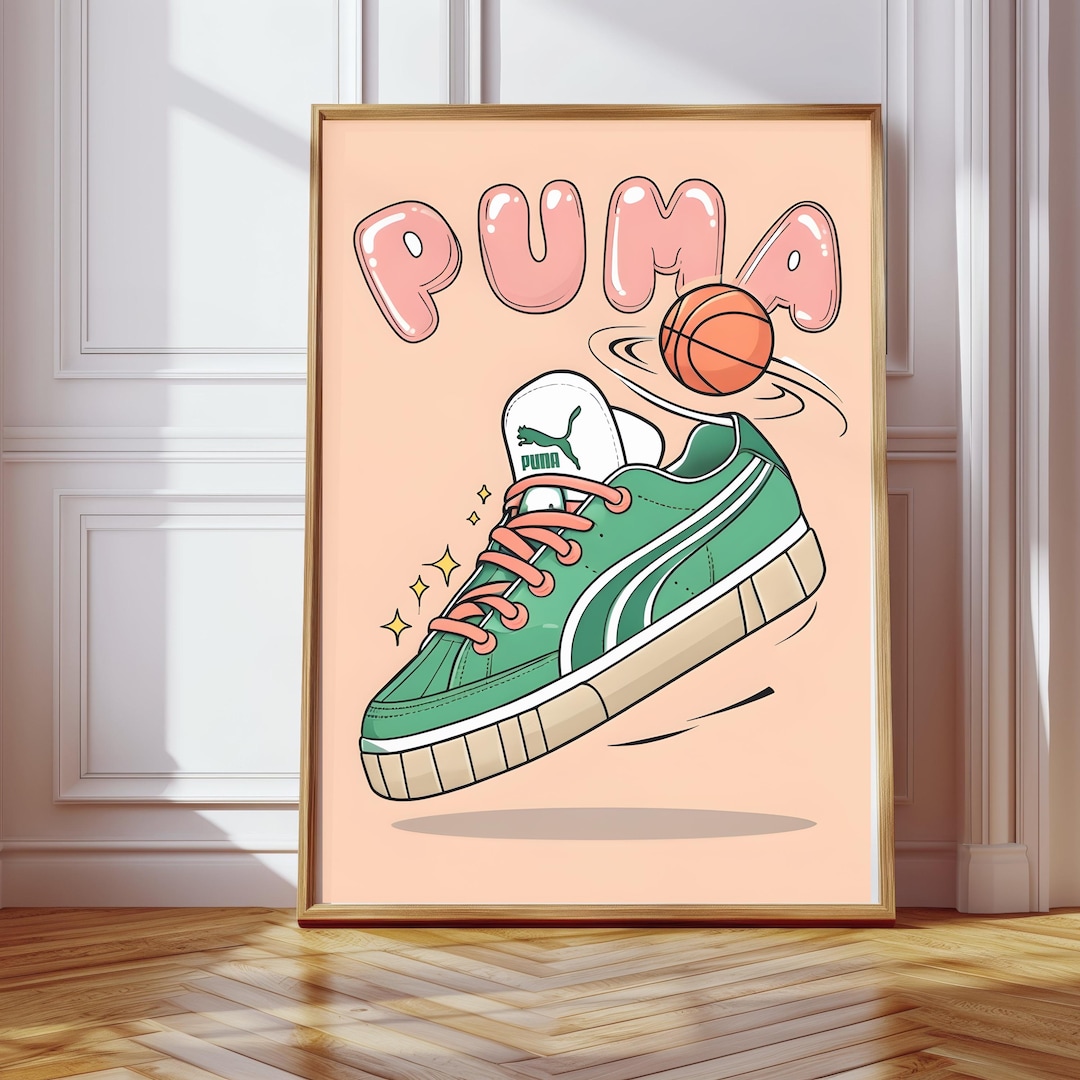Puma Sneaker Instant Download, Sneaker Art, Sneaker Posters, Puma Shoe ...