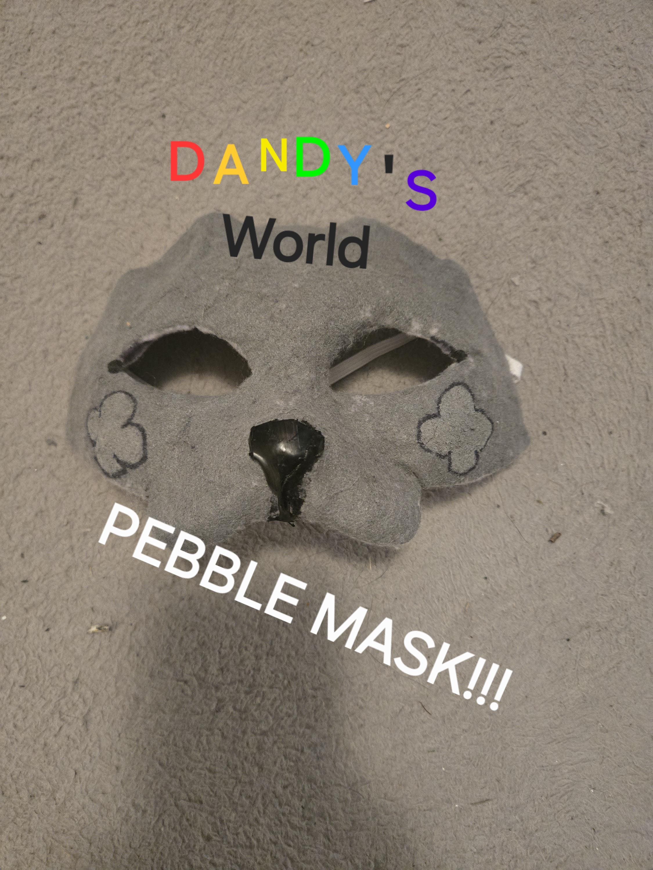 DANDYS WORLD Pebble Mask!!!! - Etsy