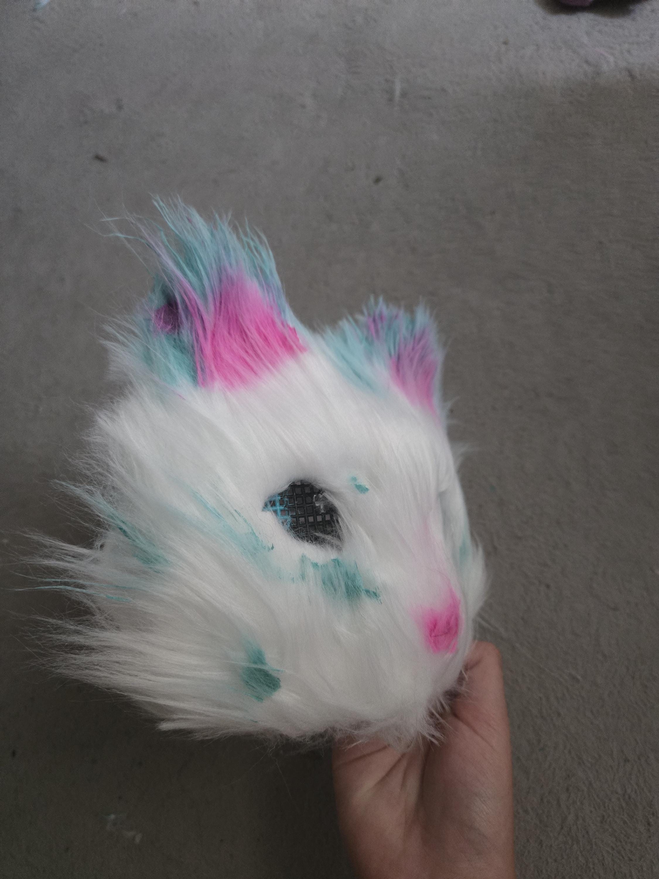 NEW All Furred Mouse Mask - Etsy