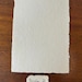 Handmade Recycled Paper Sheets [pack of 5] - White, Deckled Edge, 4x6 ...