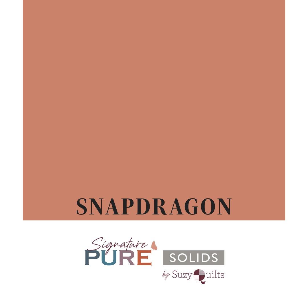 Snapdragon | Half Yard | Signature PURE Solids by Suzy Quilts | Art ...