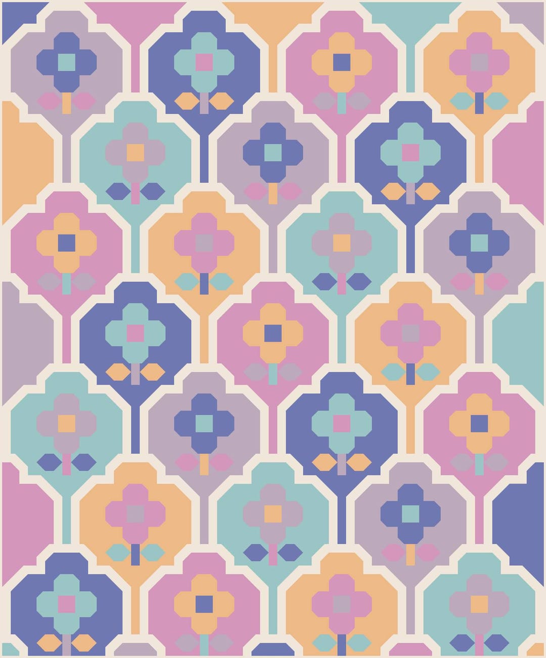 Wallflower | Large Throw Quilt Kit Bundle | Pen and Paper Patterns ...