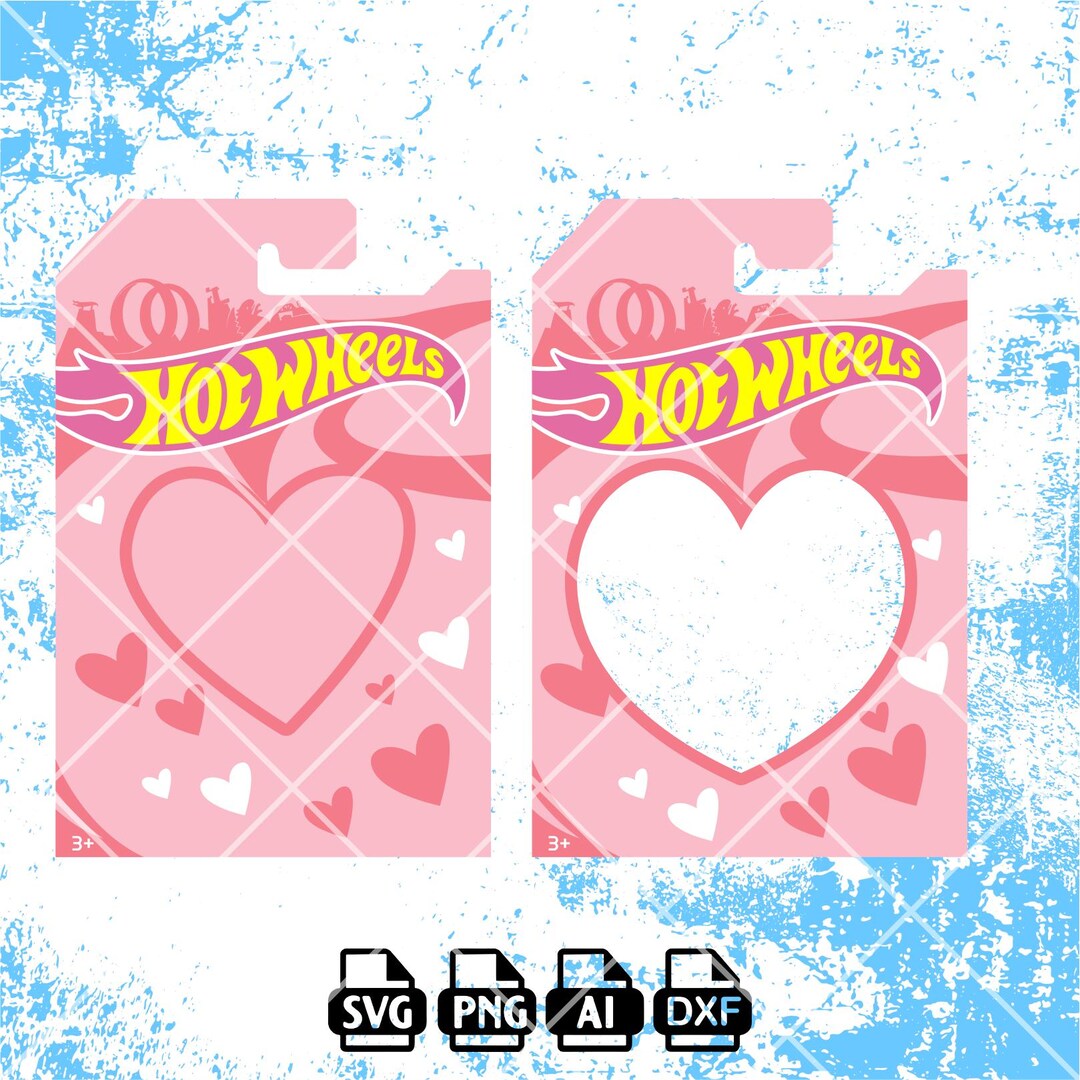 Hot Wheels Template - Hotwheels Card SVG Ai JPG Png - Hotwheels Card ...