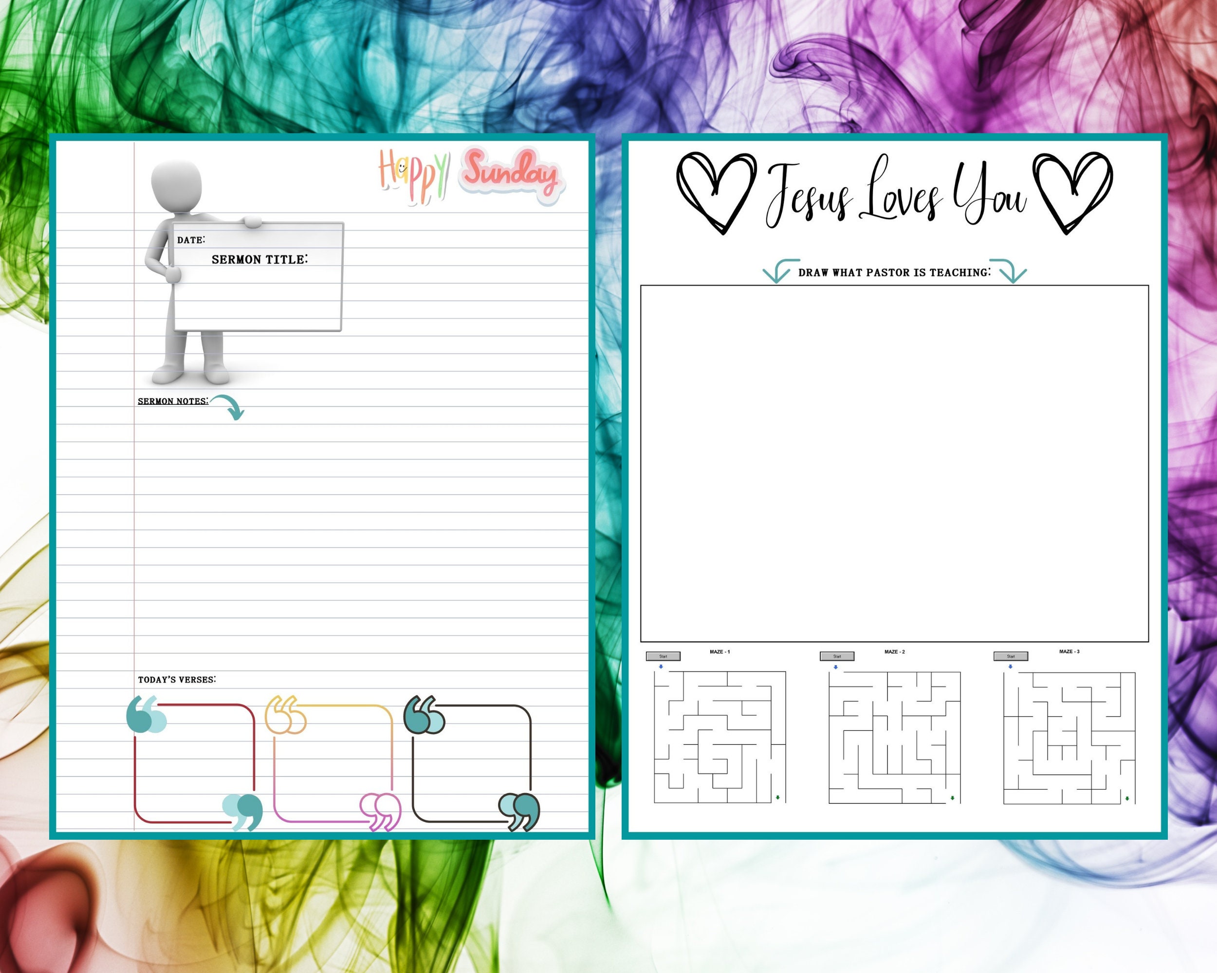 ADD | ADHD Note Taking for Distraction Help | Sunday Service Sermon ...