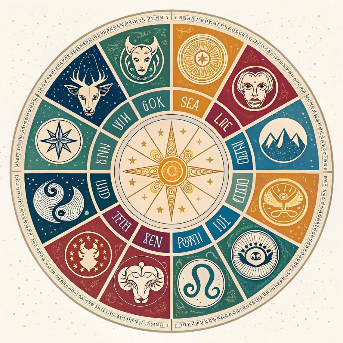 Zodiac Signs Wall Art - Etsy