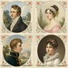 Printable Vintage Portraits & Regency-inspired Art - Etsy