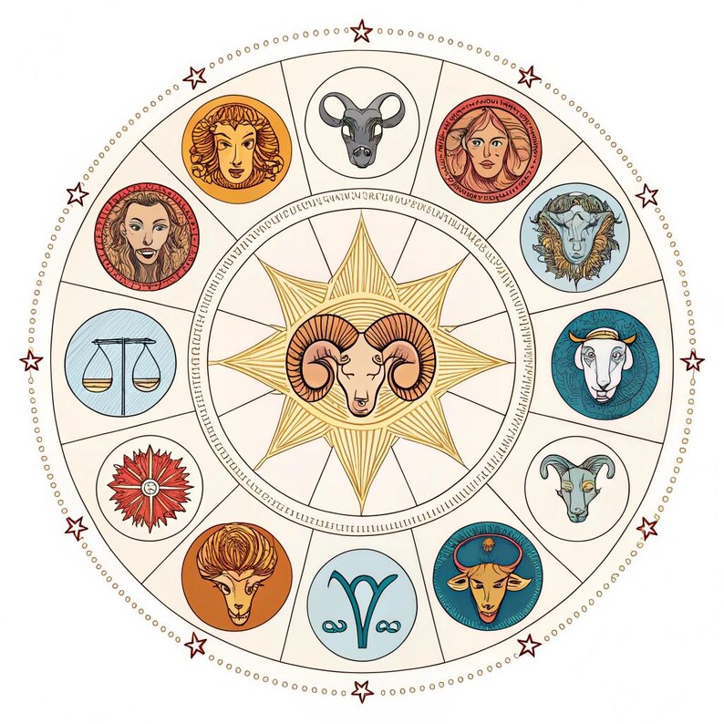 Zodiac Signs Wall Art - Etsy