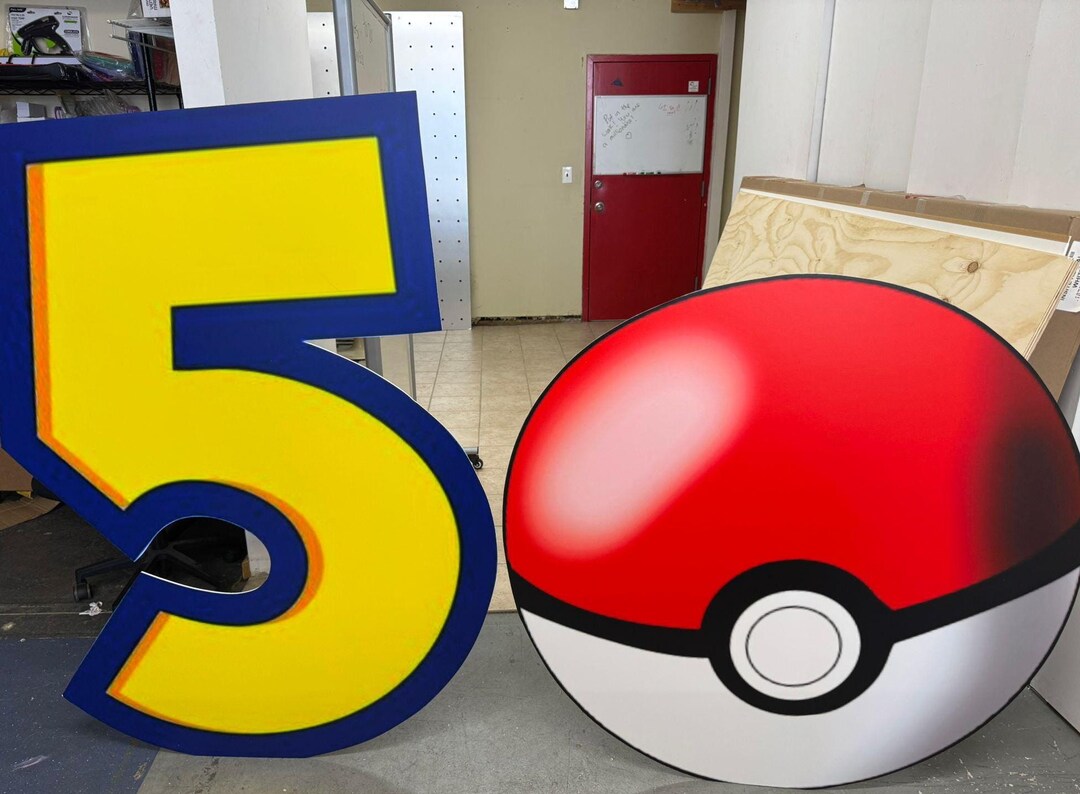 Personalized Number and Capture Ball | Game Themed | Show Themed ...