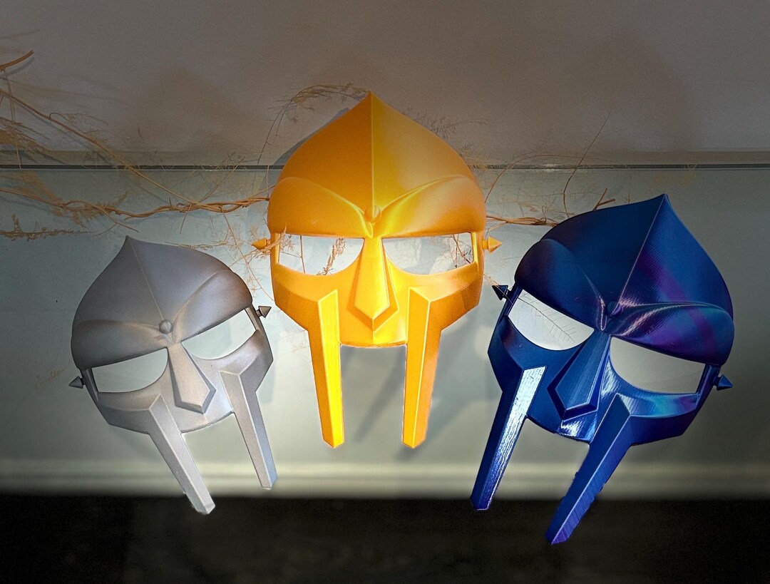 MF Doom Mask 3D Print - Etsy