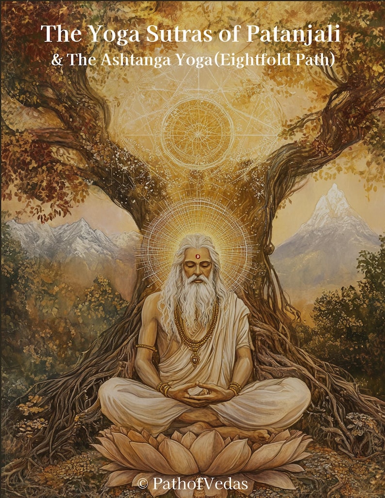 The Patanjali Yoga Sutras and Ashtanga Yoga (extended/ Full) - Etsy