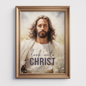 2025 LDS Youth Theme-look Unto Christ-young Women's Poster, Handouts ...