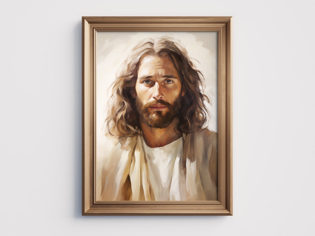 The Light-jesus Christ Art-digital Download-savior-jesus Wall Art ...
