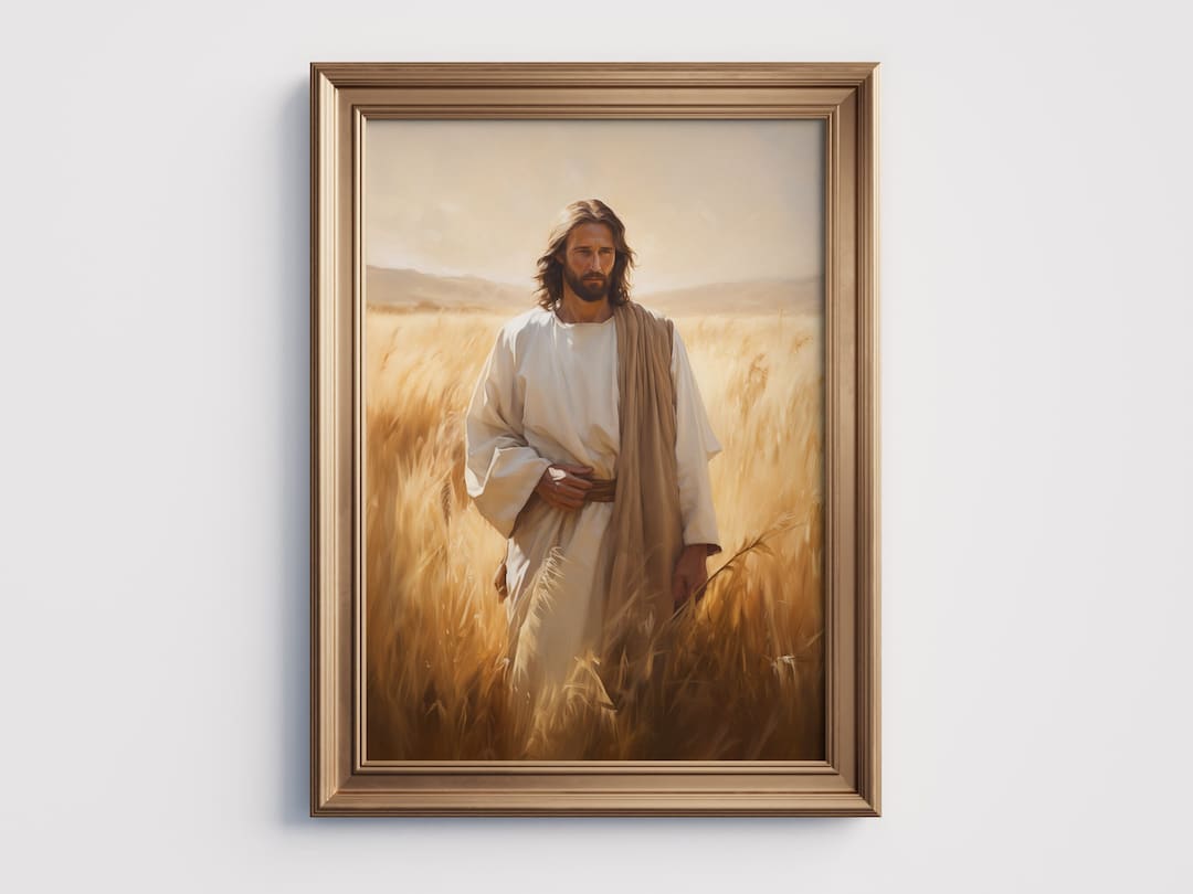 I Am-jesus Christ Art-digital Download-savior-jesus Wall Art-christian ...