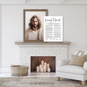 Truth and Light-jesus Christ Art-digital Download-savior-jesus Wall Art ...