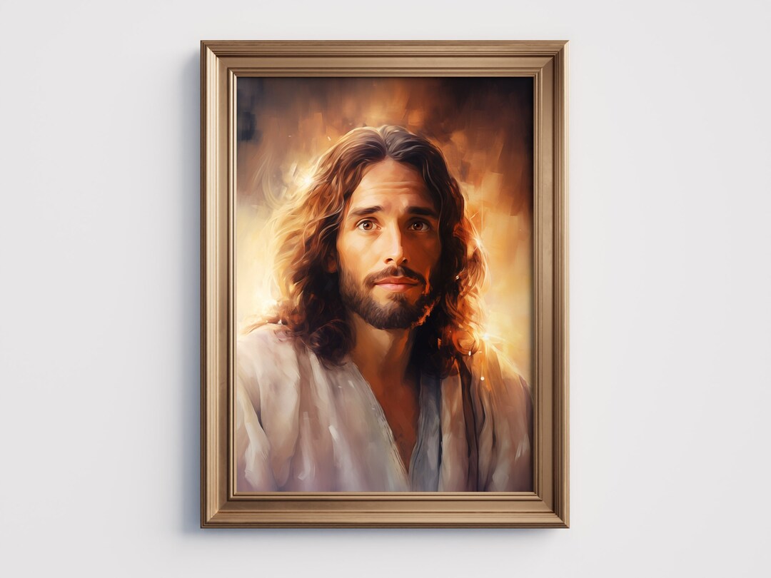 The Light-jesus Christ Art-digital Download-savior-jesus Wall Art ...