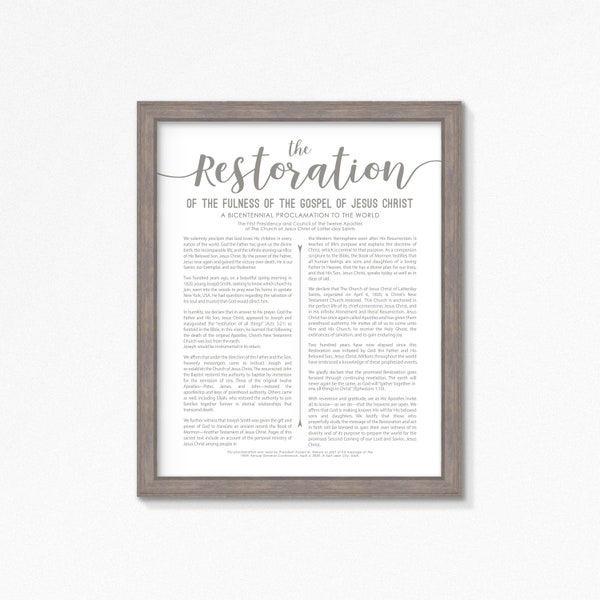 Proclamation - Etsy
