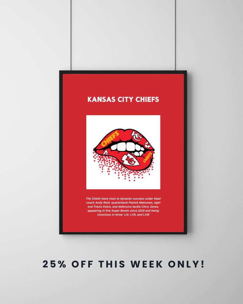 Kansas City Chiefs Poster - Super Bowl - Patrick Mahomes Poster ...