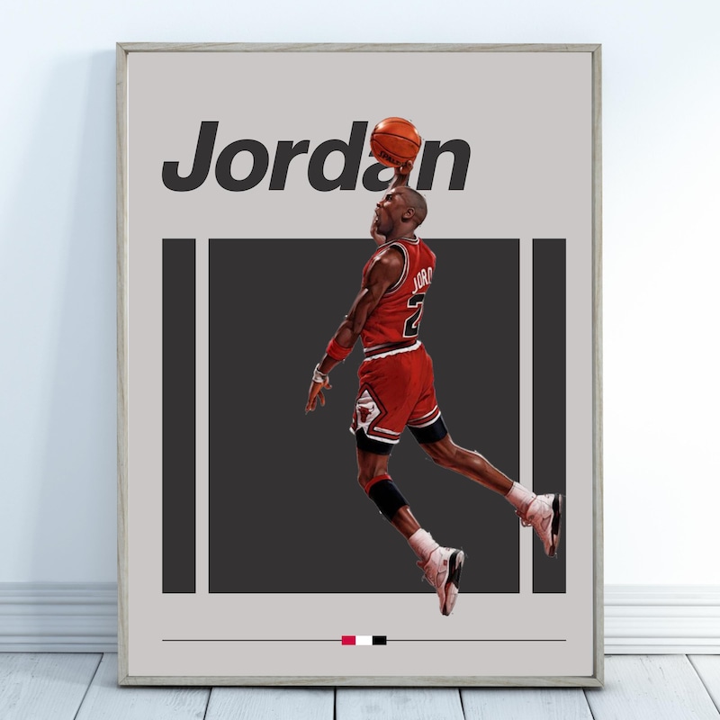 Michael Jordan Poster - Etsy