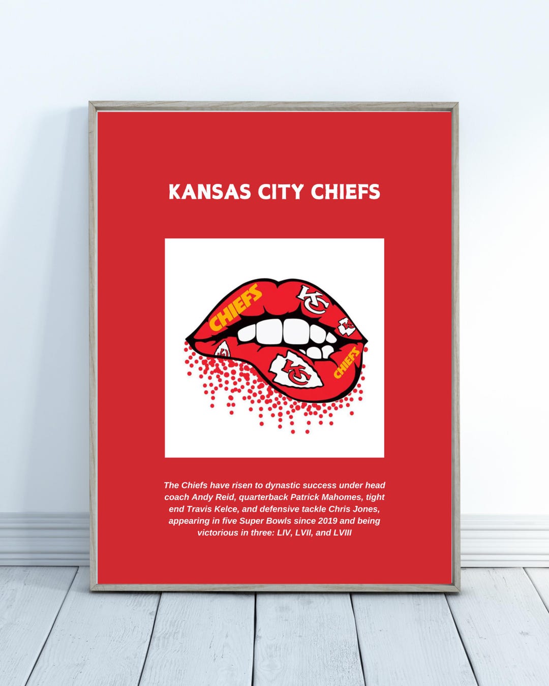 Kansas City Chiefs Poster - Super Bowl - Patrick Mahomes Poster ...