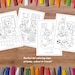 Healthy Habits Coloring Book – Educational Fun Printable Wellness ...