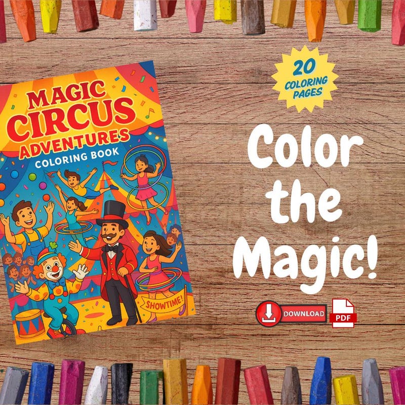 The Circus Book - Etsy