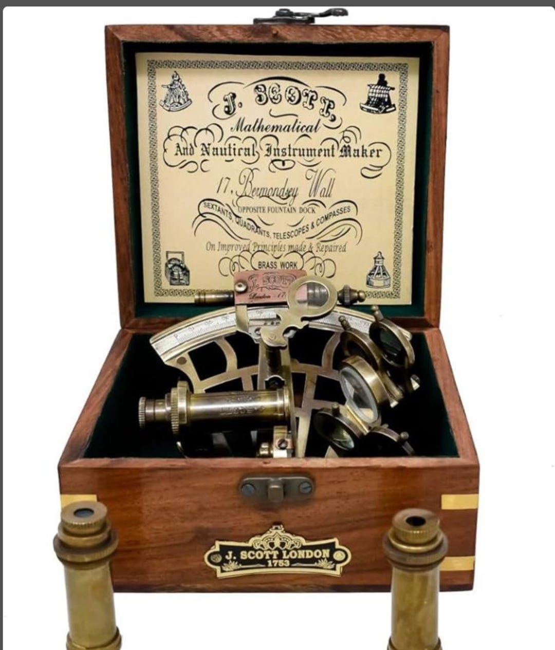 Timeless Navigator: Classic Nautical Instrument Navigator’s Precision ...