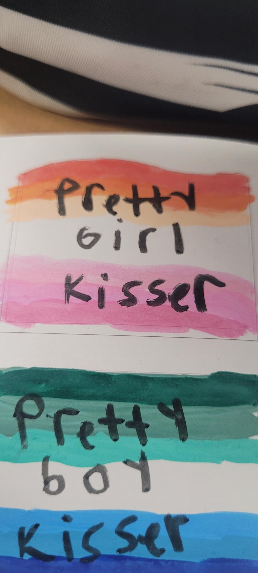 Pretty 'boy/girl/everyone' Kisser Sticker - Etsy