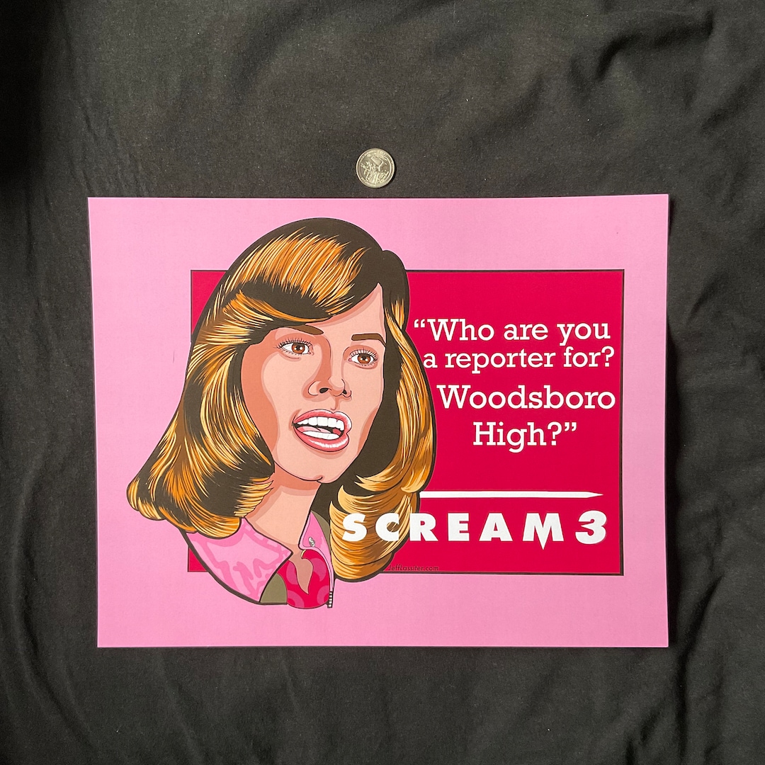 Scream 3 Jennifer Jolie Print - Etsy