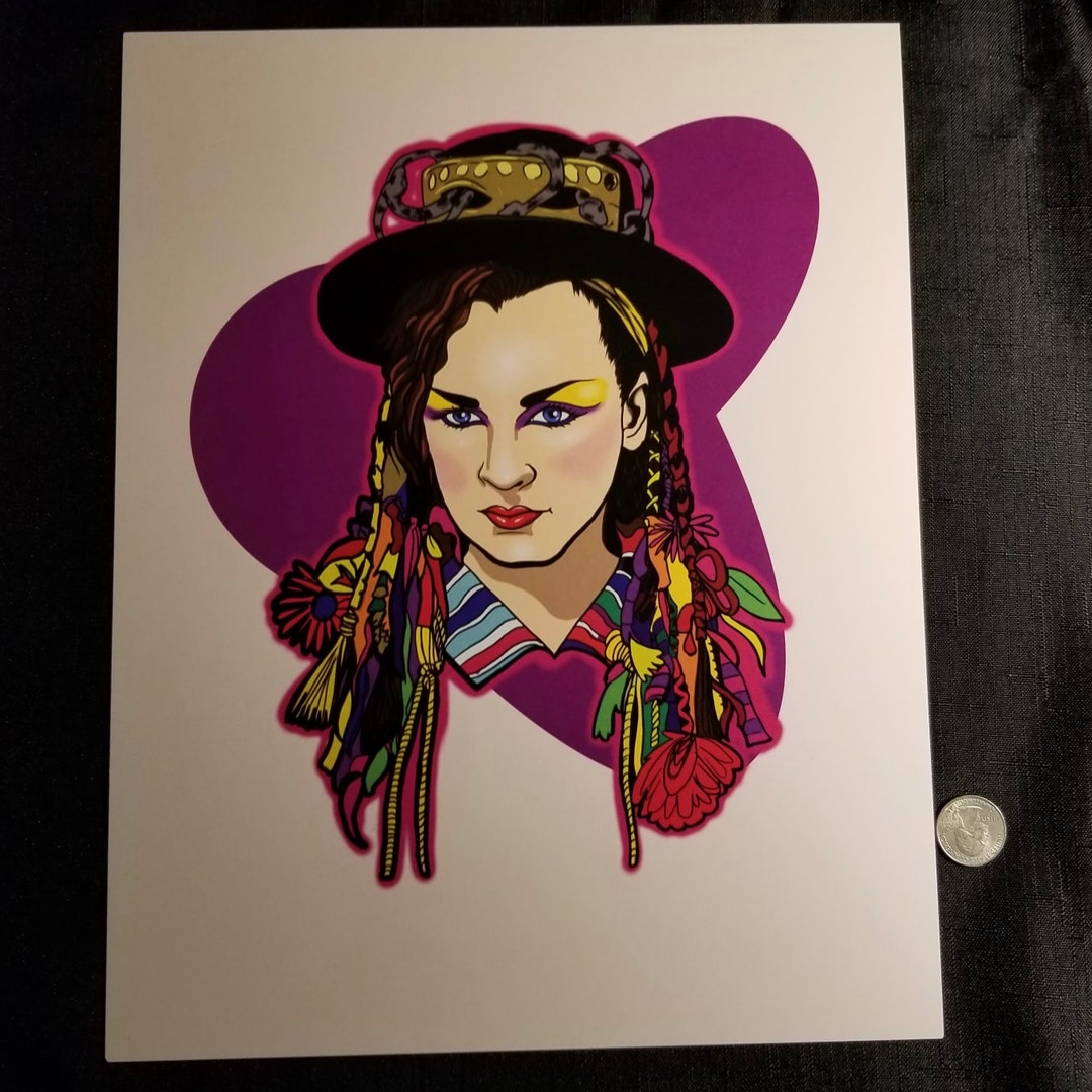 Boy George Print - Etsy