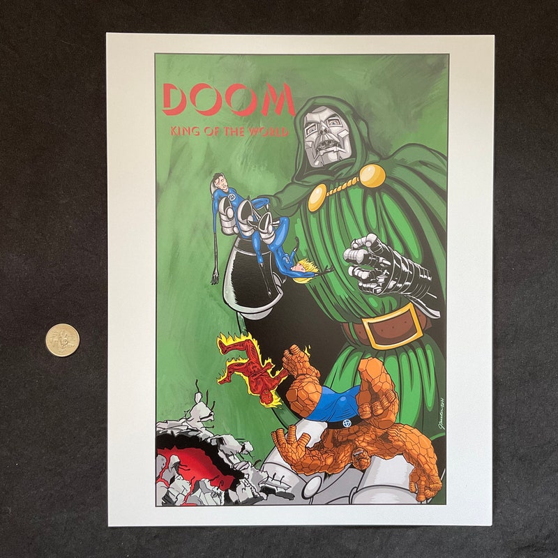 Doom Dark Ages Poster - Etsy