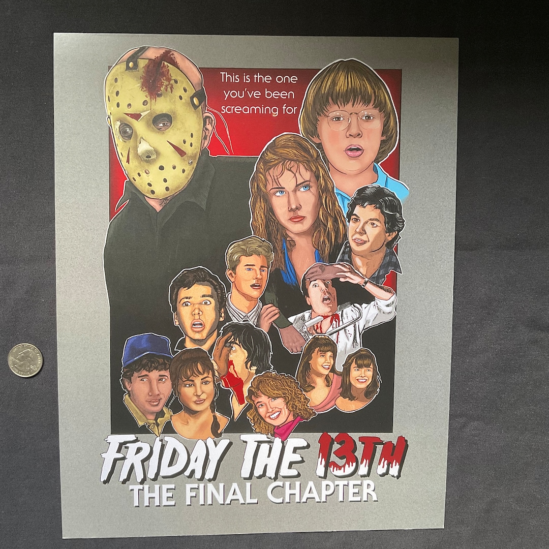 Friday the 13th the Final Chapter Print - Etsy