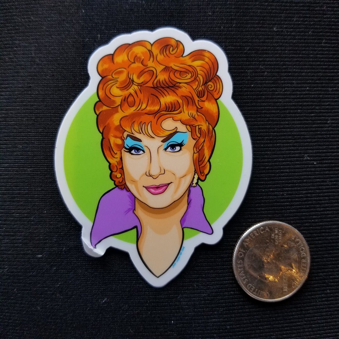 Bewitched Endora Sticker-small - Etsy
