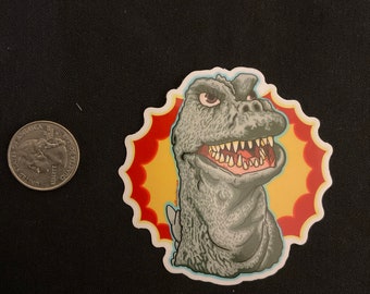 STICKER King Kong Vs. Godzilla Monster Movie Gojira, Kaiju - Etsy