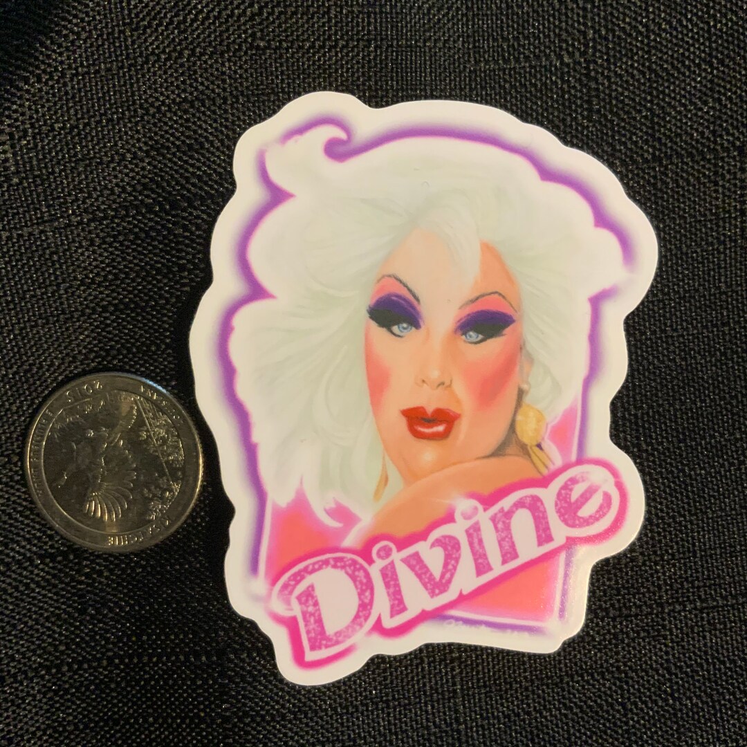 Divine (disco) Sticker-small - Etsy