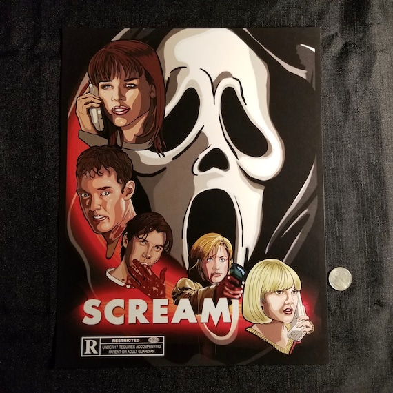 Scream Print | Etsy