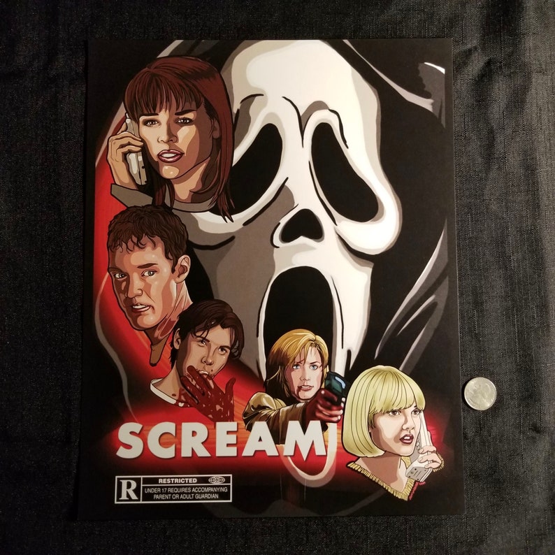 Scream Print - Etsy