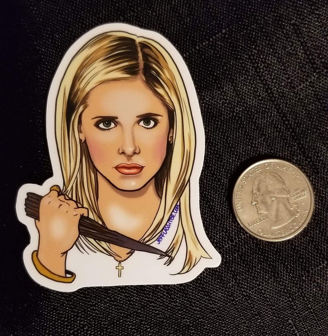 Buffy-small Sticker | Etsy