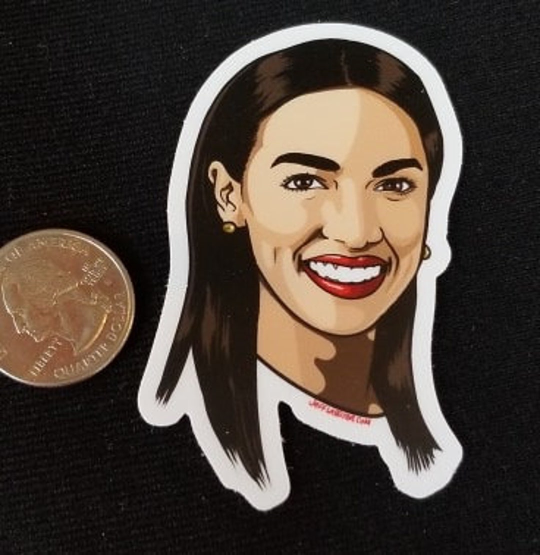 AOC Sticker-small - Etsy
